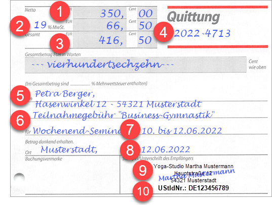 Was ist eigentlich eine Quittung? Wofür ist sie gut?