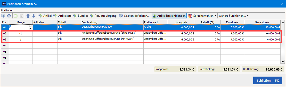 Einfach Und Rentabel Differenzbesteuerung Mit Orgamax Erp