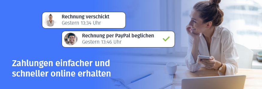 Kunden das Bezahlen einfach machen: Rechnung online mit Payment-Option